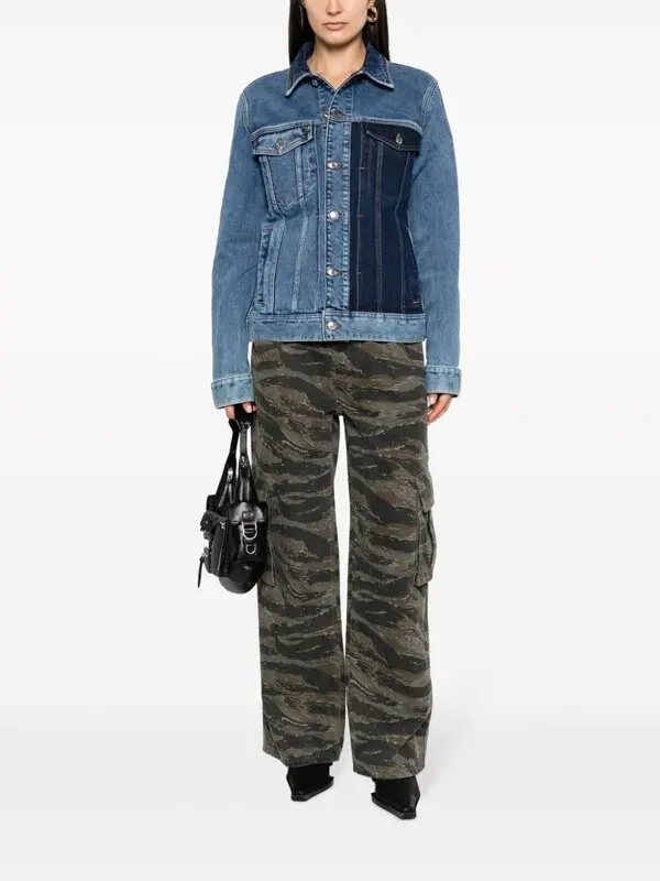 Zadig&Voltaire Colour-block Denim Jacket