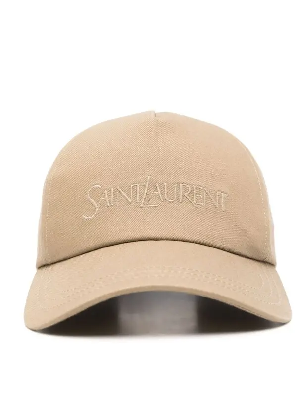 Saint Laurent - Logo-Embroidered Baseball Cap