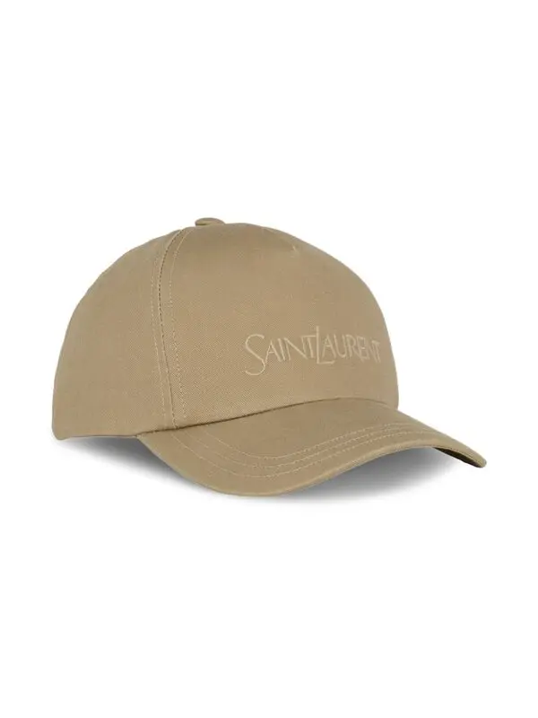 Saint Laurent - Logo-Embroidered Baseball Cap