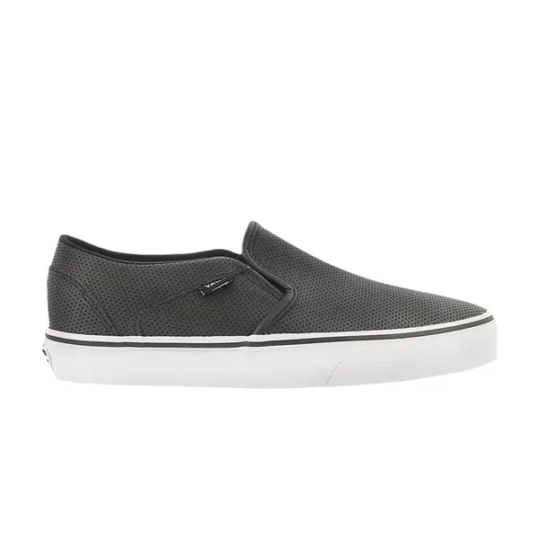 VANS Wmns Asher 'perf Leather - Black