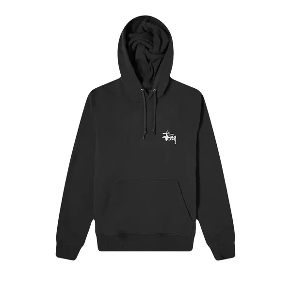 StÜssy Basic Hood - Black