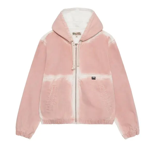 StÜssy Spray Dye Hooded Work Jacket - Multicolor