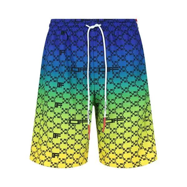 Off-White Athl Monogram Shorts - Multicolor