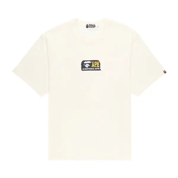 A BATHING APE Album Monogram Tee 'ivory - Cream