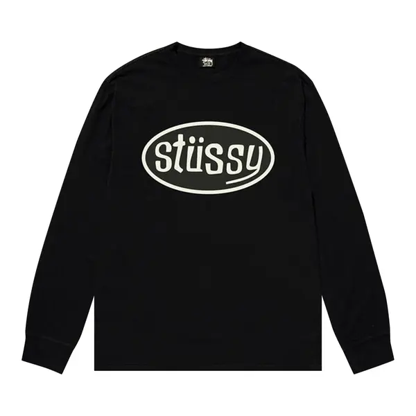 StÜssy Pitstop Long-sleeve Tee - Black