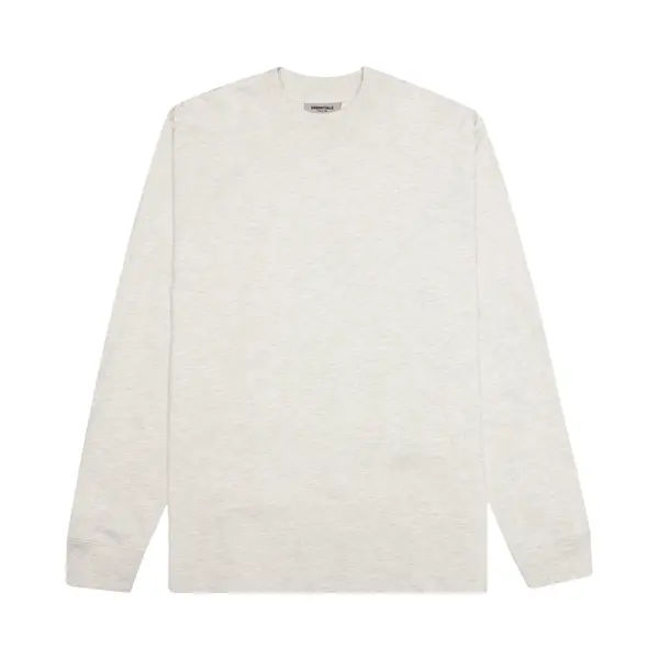 Fear Of God Long-sleeve Tee 'light Heather Oatmeal - Cream