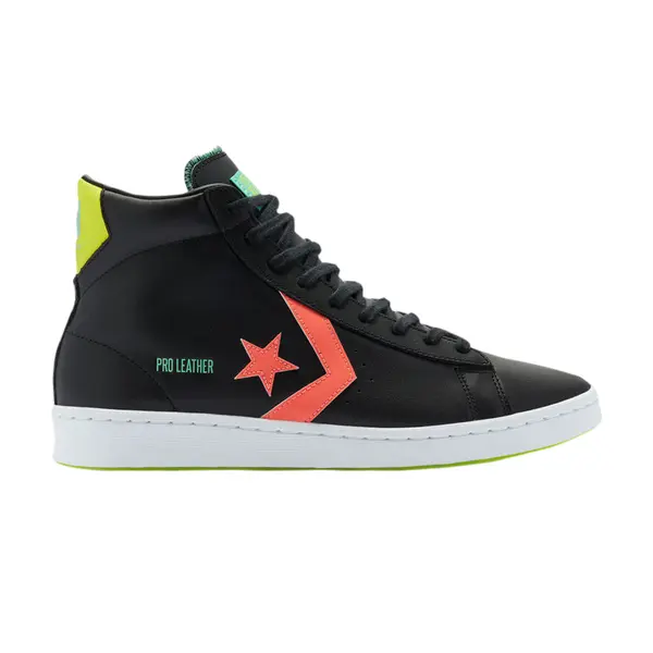 CONVERSE Pro Leather High Hi-vis Collection - Black