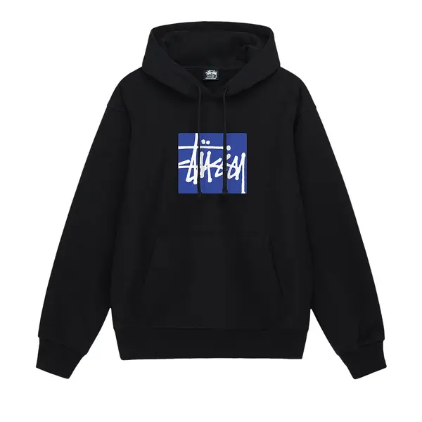 StÜssy Stock Box Hoodie - Black