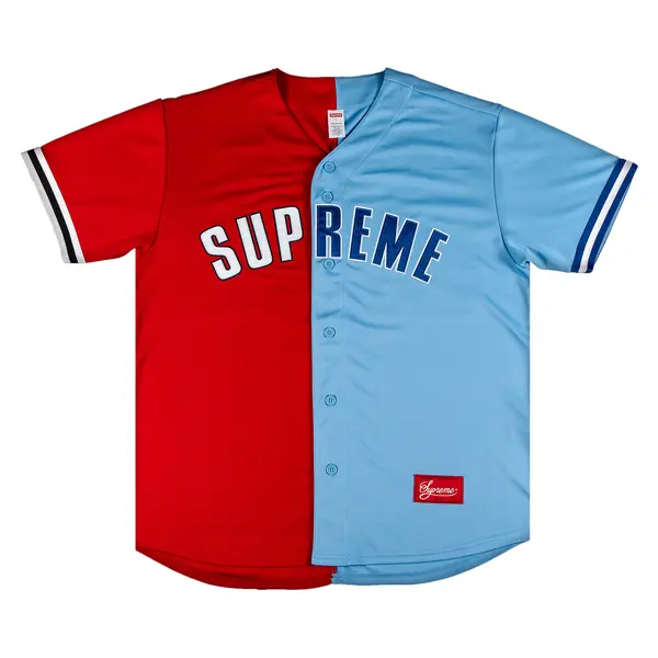 Supreme Don't Hate Baseball Jersey - Red