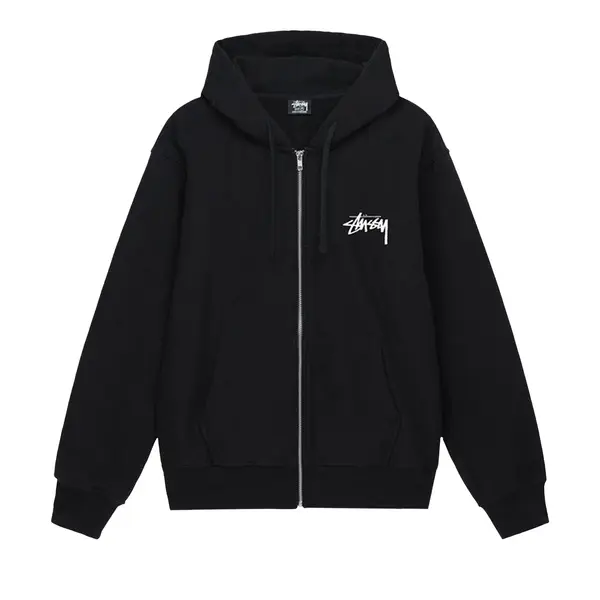 StÜssy Burning Stock Zip Hoodie