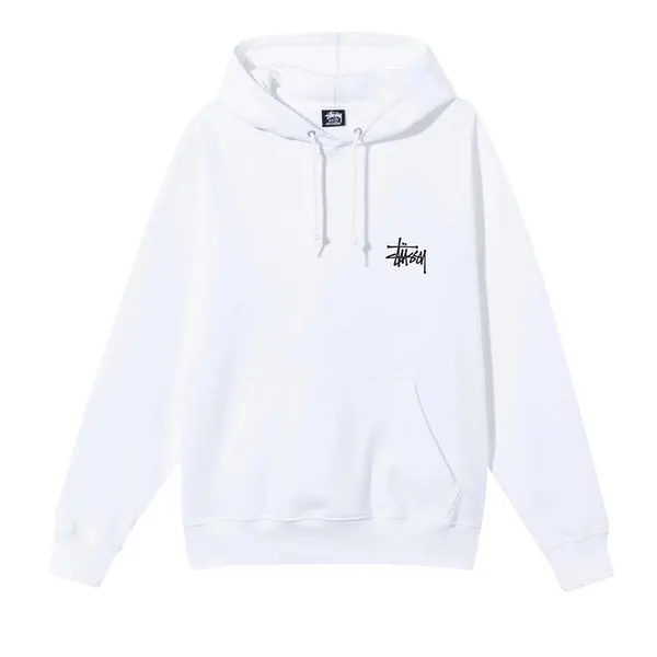 StÜssy Basic Hood - White
