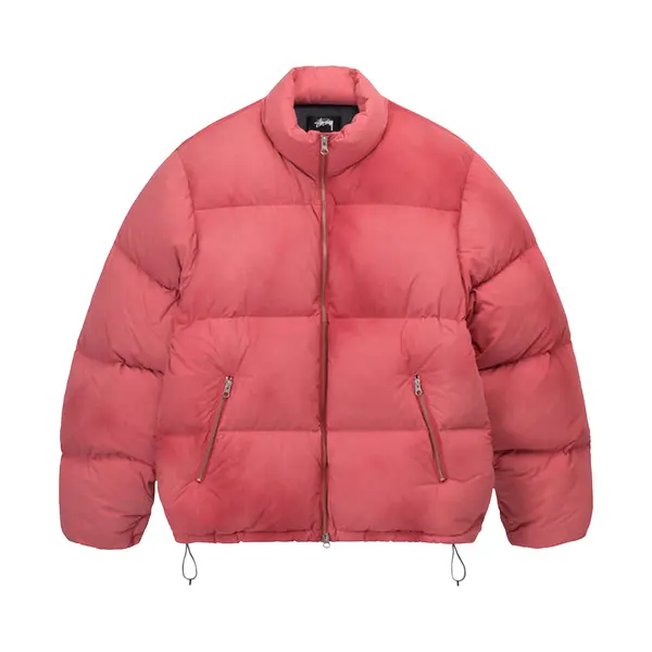StÜssy Recycled Nylon Down Puffer - Red