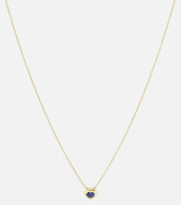 OCTAVIA ELIZABETH 18kt Yellow Necklace With Sapphire - Gold
