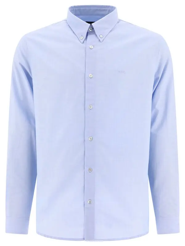 A.p.c. Greg Shirt - Light Blue