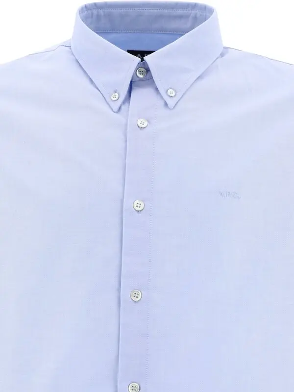A.p.c. Greg Shirt - Light Blue