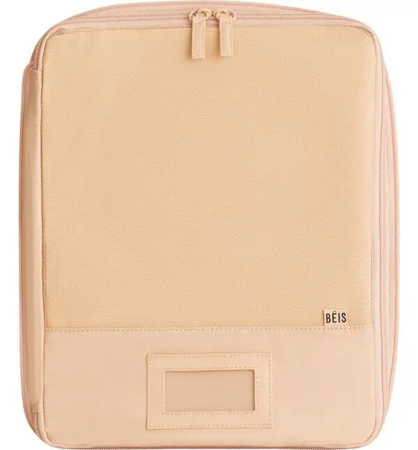BEIS The Compression Set Of 4 Packing Cubes - Beige