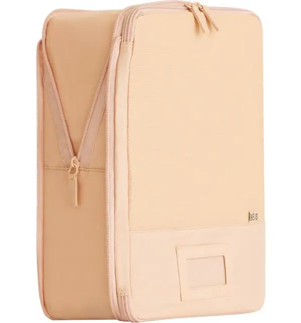 BEIS The Compression Set Of 4 Packing Cubes - Beige