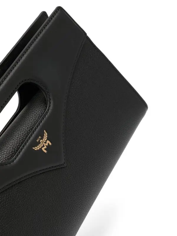 Mcm Small Diamond Leather Tote