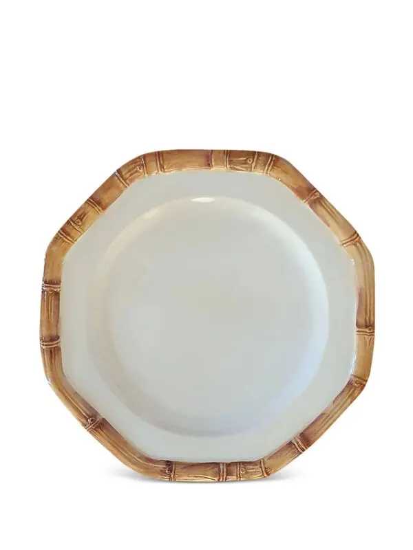 LES-OTTOMANS Bamboo Ceramic Presentation Plates