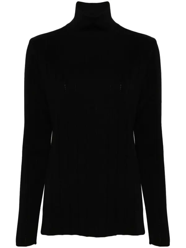 MRZ Virgin Wool Jumper - Black