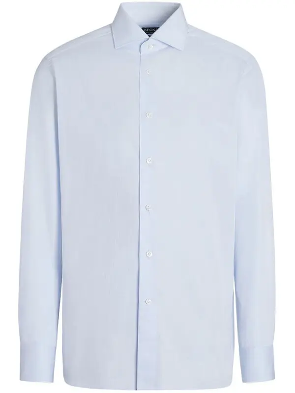 Zegna Centoventimila Micro-stripe Shirt