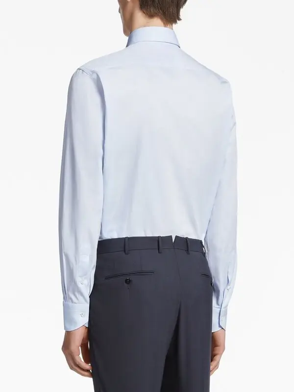 Zegna Centoventimila Micro-stripe Shirt