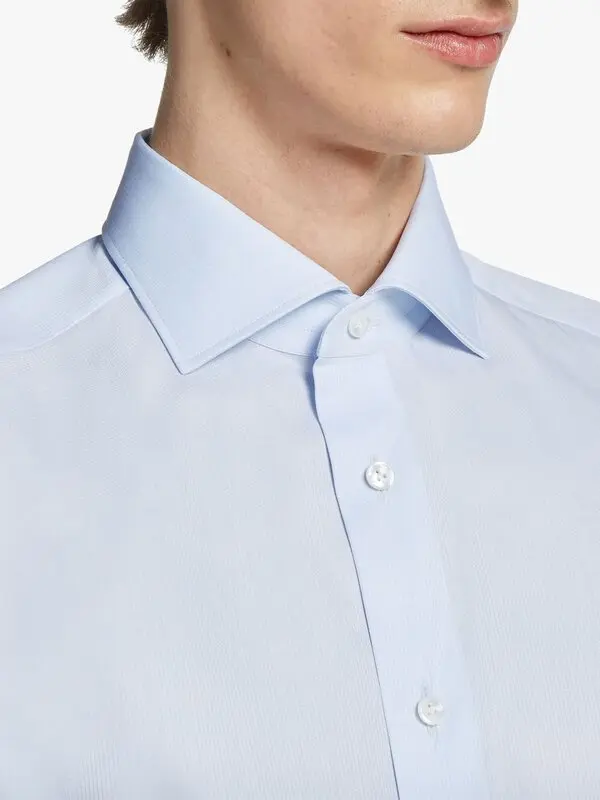 Zegna Centoventimila Micro-stripe Shirt