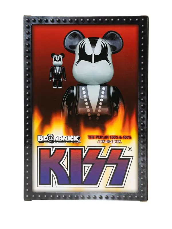 MEDICOM TOY X Kiss Demon Be@rbrick 100% And 400% Figure Set