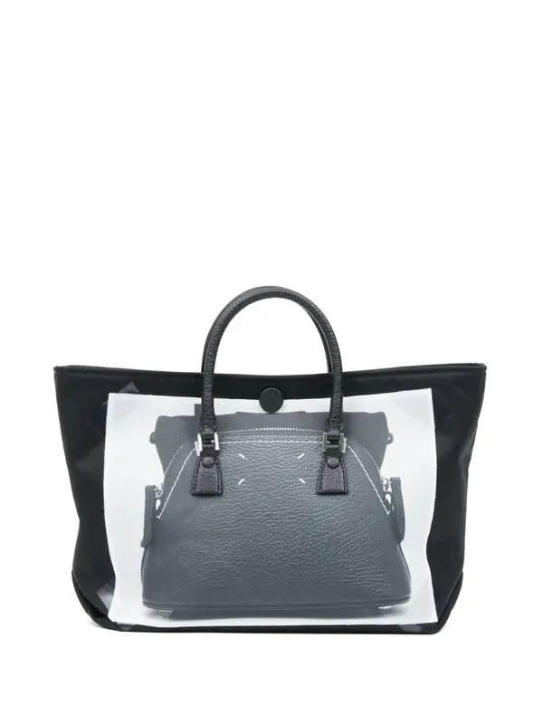 MAISON MARGIELA 5ac Micro Top-handle Bag - Black