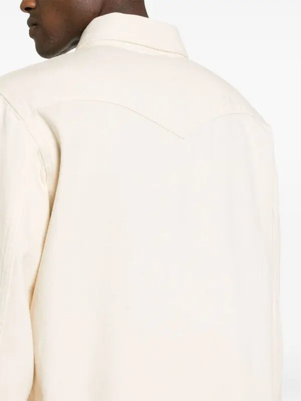 Alanui Gradient-effect Cotton Denim Shirt