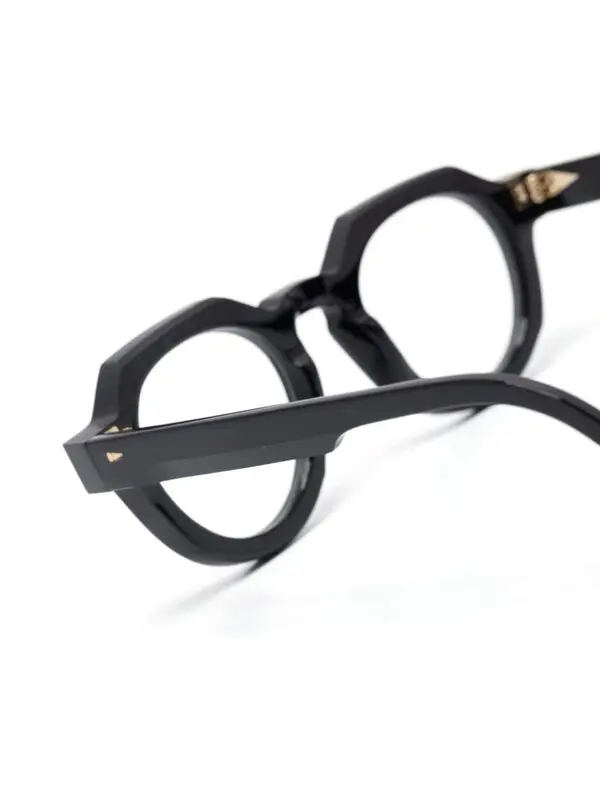 AHLEM Petits Champs Round-frame Glasses - Black
