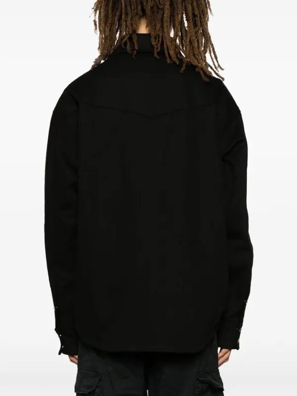 PURPLE BRAND Padded Twill Shirt Jacket