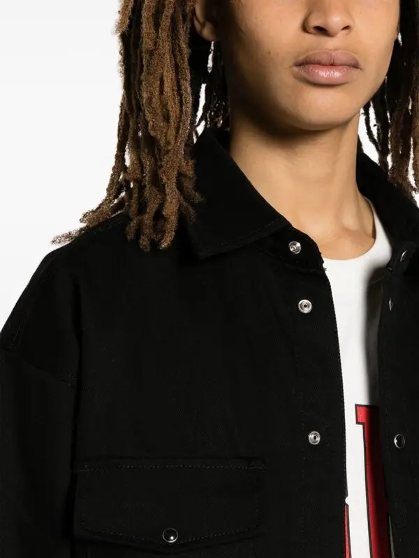 PURPLE BRAND Padded Twill Shirt Jacket