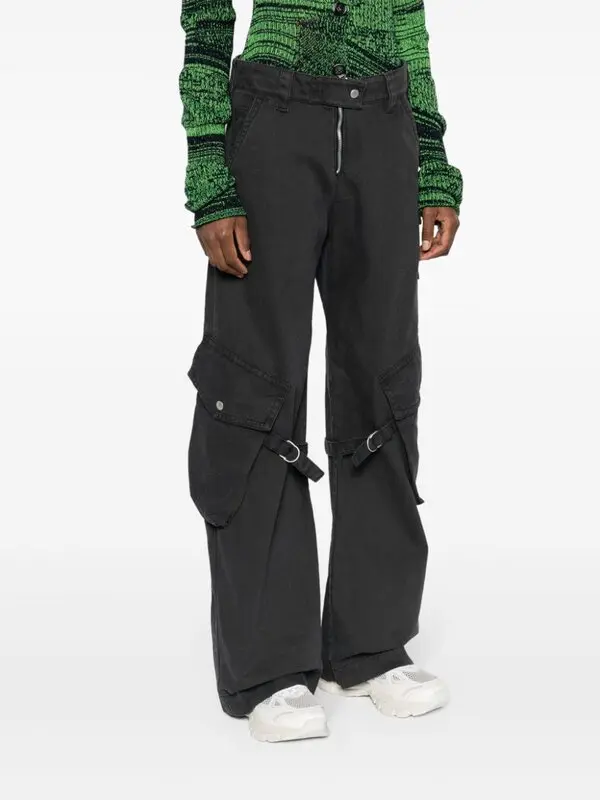 Acne Studios Mid-waist Straight-leg Trousers
