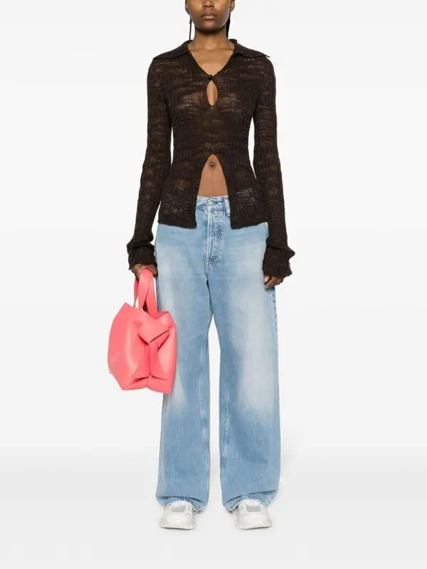 Acne Studios High-rise Wide-leg Jeans - Blue