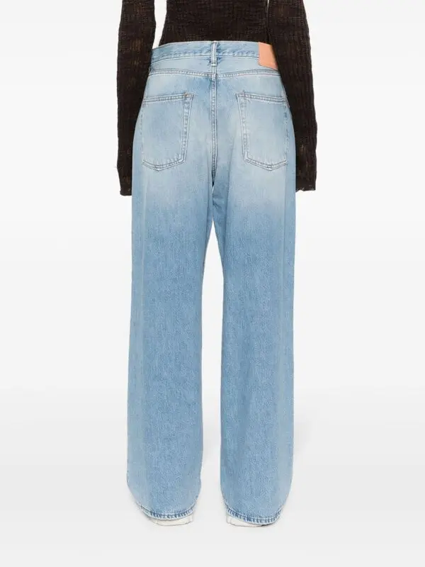 Acne Studios High-rise Wide-leg Jeans - Blue