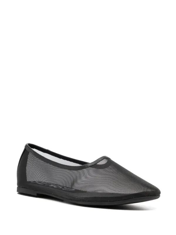 Senso Dena Mesh Ballerinas - Black