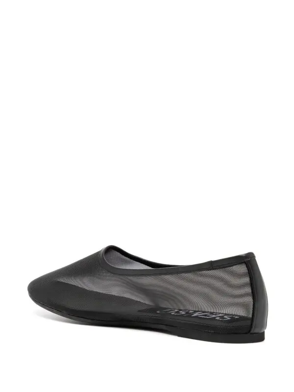 Senso Dena Mesh Ballerinas - Black