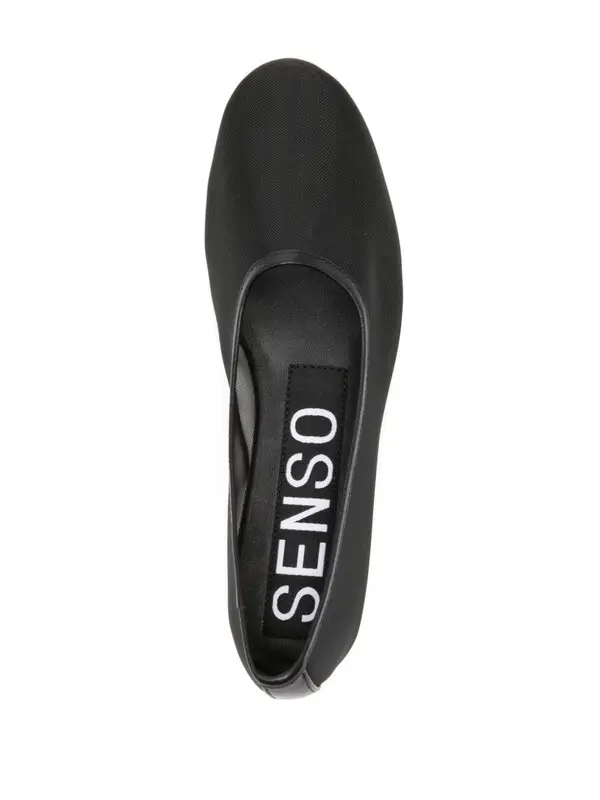 Senso Dena Mesh Ballerinas - Black