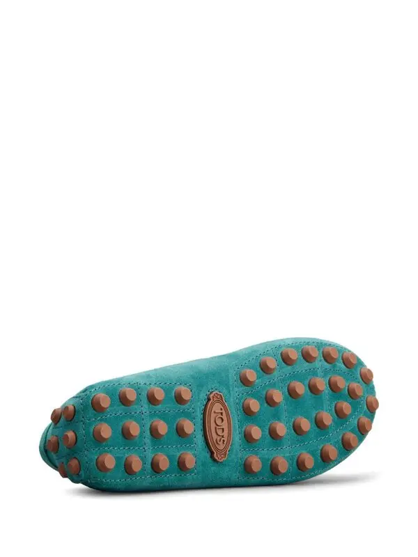 TOD'S Gommino Suede Loafers - Blue