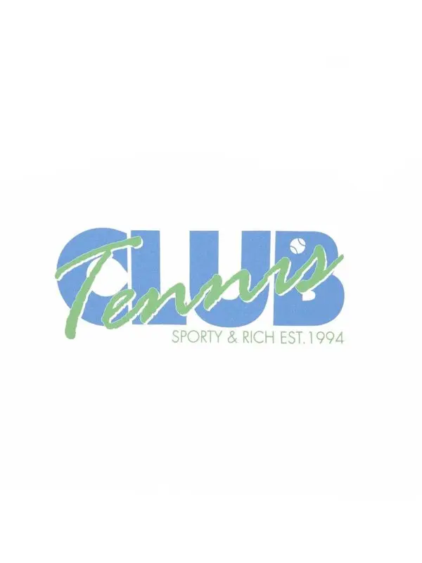 SPORTY & RICH Agassi Crew-neck Sweatshirt