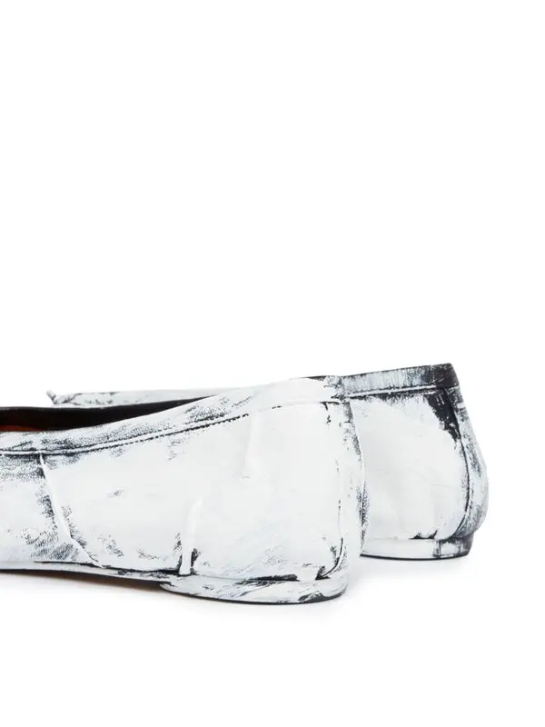 MAISON MARGIELA Tabi Ballet Flats - White