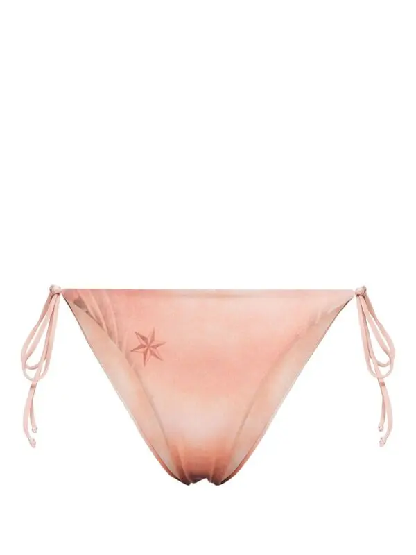JEAN PAUL GAULTIER Nude Body Tattoo Bikini Bottoms - Neutrals