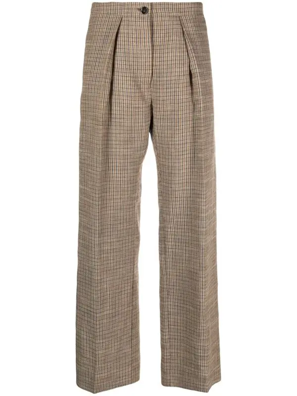Acne Studios Striped Straight-leg Trousers