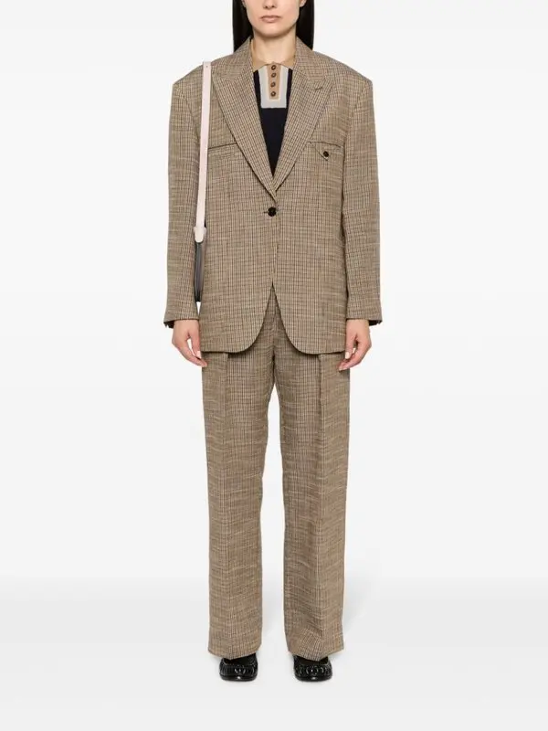 Acne Studios Striped Straight-leg Trousers