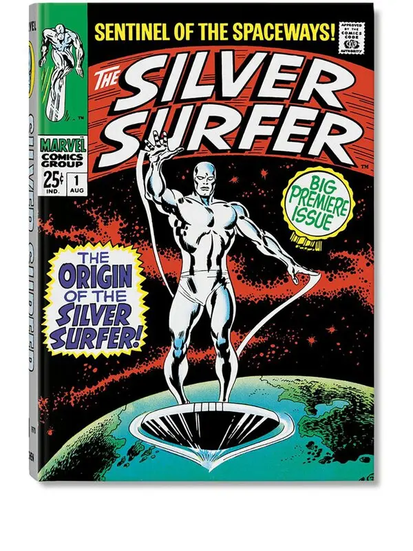 TASCHEN Marvel Comics Library. Silver Surfer. Vol. 1. 1968-1970 Book - Black