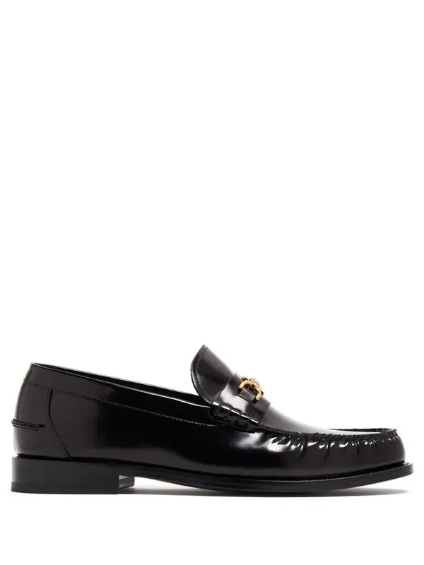Versace Medusa '95 Leather Loafers - Black