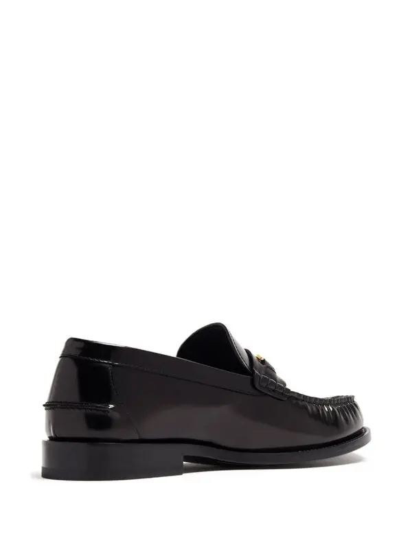 Versace Medusa '95 Leather Loafers - Black