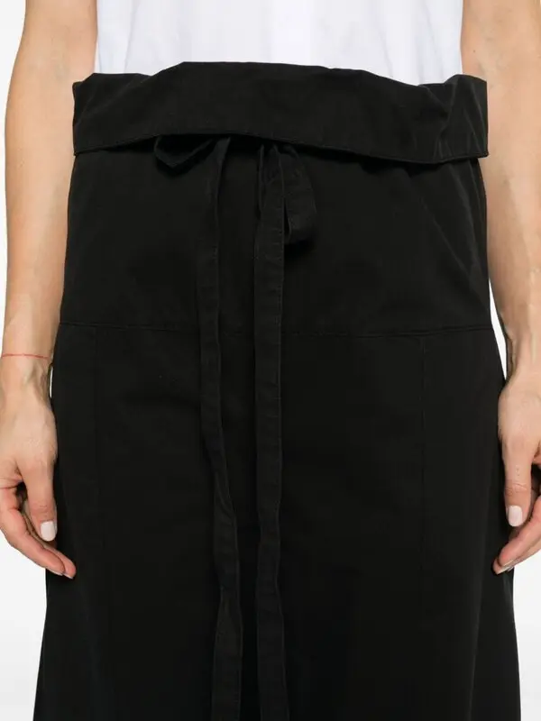Matteau Fisherman Straight-leg Trousers - Black