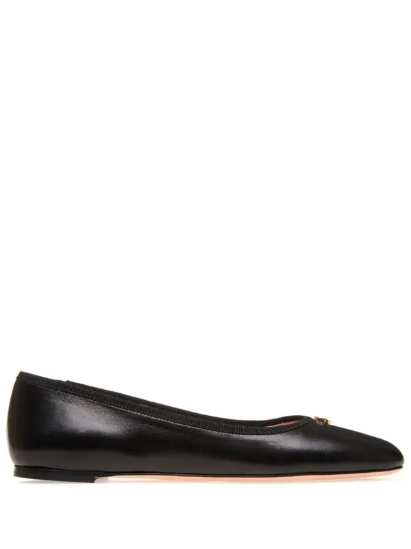 Bally Rina Leather Ballet Flats